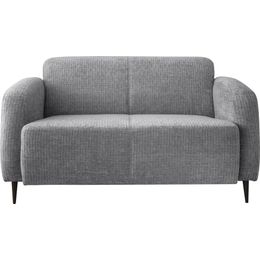 2-Sitzer Home Affaire "Marone", grau, B:140cm H:76cm T:90cm, 100% Polyester, Sofas