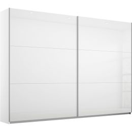 Schwebet&uuml;renschrank Rauch "AURELIO Kleiderschrank Garderobe TOPSELLER OTTO&acute;s CHOICE", wei&szlig; (alpinwei&szlig;, hochglanz wei&szlig;), B:261cm H:210cm T:59cm, Holzwerkstoff, Schr&auml;nke, Schwebet&uuml;renschrank, 3 verschiedene Ausstattungsvarianten Griffe aus Metall MADE IN GERMANY, Topseller