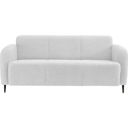 3-Sitzer Home Affaire "Marone", wei&szlig;, B:185cm H:76cm T:90cm, Luxus-Microfaser weich 100% Polyester;Struktur fein 100% Polyester, Sofas