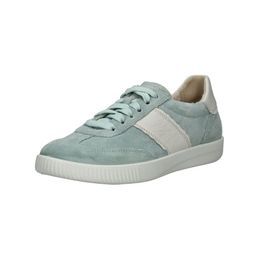 Sneaker Legero "Legero Sneaker Veloursleder", Damen, Gr. 40, gr&uuml;n (hellgr&uuml;n), Veloursleder, Schuhe Sneaker