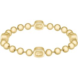 Armkette Lacoste "VIGOR", gold (gelbgoldfarben), Armb&auml;nder, Herren, 19cm, Edelstahl, Armkette