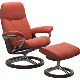 Relaxsessel stressless "Consul", braun (henna), B:78cm H:97cm T:70cm, Leder BATICK: BATICK ist ein leicht korrigiertes, durchgef&auml;rbtes und genarbtes M&ouml;belleder, bei dem die meisten Unebenheiten und Spuren in der Regel entfernt wurden.;Leder PALOMA: PALOMA ist ein durchgef&auml;rbtes Semianilin-M&ouml;belleder mit nat&uuml;rlicher Narbung.;ROHLEDER Stoff Q2 FARON: Ein fester zuverl&auml;ssiger Boucl&eacute; mit einem struktu