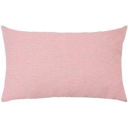 Dekokissen Pad, B:30cm L:50cmdusty pink, unifarben, Baumwolle, Dekokissen_Sitzkissen_Kissenh&uuml;llen, "Leda", 100% Baumwolle
