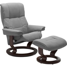 Relaxsessel stressless "Mayfair", grau (wild dove batick), B:75cm H:99cm T:73cm, Leder BATICK: BATICK ist ein leicht korrigiertes, durchgef&auml;rbtes und genarbtes M&ouml;belleder, bei dem die meisten Unebenheiten und Spuren in der Regel entfernt wurden.;Leder PALOMA: PALOMA ist ein durchgef&auml;rbtes Semianilin-M&ouml;belleder mit nat&uuml;rlicher Narbung.;ROHLEDER Stoff Q2 FARON: Ein fester zuverl&auml;ssiger Boucl&eacute; mit ei