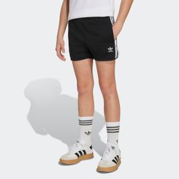 Shorts adidas originals "SPRINTER SHORT", Jungen, Gr. 164, N-Gr, schwarz-wei&szlig; (schwarz, wei&szlig;), Obermaterial: 70% Baumwolle, 30% Polyester, Hosen Shorts, f&uuml;r Kinder und Teens, sportlicher Stil, aus French Terry