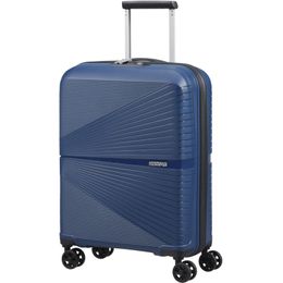 Hartschalen-Trolley American Tourister "AIRCONIC, in verschieden Farben und Gr&ouml;&szlig;en", Gr. B/H/T: 40cm x 55cm x 20cm 33,5 l, blau (midnight navy), Polypropylen, Koffer, Koffer Reisegep&auml;ck Koffer Reisekoffer TSA-Zahlenschloss