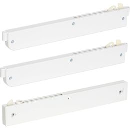 Schwebet&uuml;rselbsteinzug Rauch "Soft-Close Zubeh&ouml;r Kleiderschrank T&uuml;rd&auml;mpfer", grau, B:5cm H:1,5cm T:27cm, Kunststoff, T&uuml;rd&auml;mpfer, 3er-Set f&uuml;r 4-t&uuml;rige Synchron-Schwebet&uuml;renschr&auml;nke Breite 316 cm
