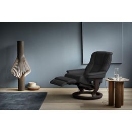 Relaxsessel stressless "Mayfair", schwarz (schwarz batick), B:79cm H:101cm T:77cm, Leder BATICK: BATICK ist ein leicht korrigiertes, durchgef&auml;rbtes und genarbtes M&ouml;belleder, bei dem die meisten Unebenheiten und Spuren in der Regel entfernt wurden.;Leder PALOMA: PALOMA ist ein durchgef&auml;rbtes Semianilin-M&ouml;belleder mit nat&uuml;rlicher Narbung.;ROHLEDER Stoff Q2 FARON: Ein fester zuverl&auml;ssiger Boucl&eacute; mit 