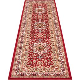 Teppich Hanse Home "Parun T&auml;briz" Gr. 12, rot, B:80cm H:9mm L:250cm, Polypropylen (PP), Teppiche, Teppich, Kurzflor, Orient, L&auml;ufer, Vintage, Esszimmer, Wohnzimmer, Flur