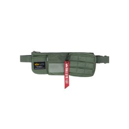 Tragetasche Alpha Industries "Crew Utility Bag", Gr. onesize, gr&uuml;n (sage, gr&uuml;n), Obermaterial: 100% Nylon, Futter: 100% Nylon, Taschen