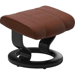 Fu&szlig;hocker stressless "Consul", braun (copper paloma), B:54cm H:38cm T:39cm, Leder BATICK: BATICK ist ein leicht korrigiertes, durchgef&auml;rbtes und genarbtes M&ouml;belleder, bei dem die meisten Unebenheiten und Spuren in der Regel entfernt wurden.;Leder PALOMA: PALOMA ist ein durchgef&auml;rbtes Semianilin-M&ouml;belleder mit nat&uuml;rlicher Narbung.;ROHLEDER Stoff Q2 FARON: Ein fester zuverl&auml;ssiger Boucl&eacute; mit einem s