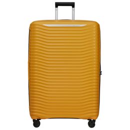 Hartschalen-Trolley Samsonite "UPSCAPE, verschiedene Gr&ouml;&szlig;en und Farben", Gr. B/H/T: 54cm x 81cm x 34cm 133 l, gelb, Polypropylen, gestreift, Koffer, Volumenerweiterung Reisegep&auml;ck Hartschalen-Koffer TSA-Zahlenschloss