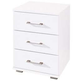 Nachtkommode Priess, wei&szlig;, B:41cm H:54cm T:38cm, Sideboards