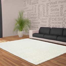 Hochflor-Teppich Ayyildiz Teppiche "Dream Shaggy", beige (cream), B:60cm H:50mm L:110cm, Kunstfaser, Teppiche, Langflor, auch in rund, L&auml;ufer, Wohnzimmer Schlafzimmer