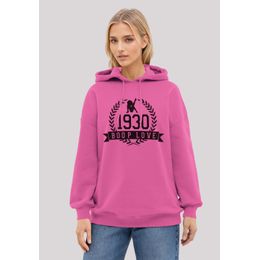 Kapuzenpullover F4NT4STIC "Betty Boop 1930 Crest", Damen, Gr. XS, hyper pink, Obermaterial: 80% Baumwolle, 20% Polyester, oversize, Pullover Kapuzenpullover, Premium Qualit&auml;t