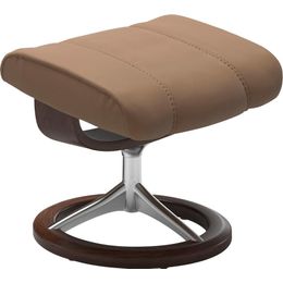 Fu&szlig;hocker stressless "Consul", braun (latte batick), B:54cm H:41cm T:39cm, Leder BATICK: BATICK ist ein leicht korrigiertes, durchgef&auml;rbtes und genarbtes M&ouml;belleder, bei dem die meisten Unebenheiten und Spuren in der Regel entfernt wurden.;Leder PALOMA: PALOMA ist ein durchgef&auml;rbtes Semianilin-M&ouml;belleder mit nat&uuml;rlicher Narbung.;ROHLEDER Stoff Q2 FARON: Ein fester zuverl&auml;ssiger Boucl&eacute; mit einem st