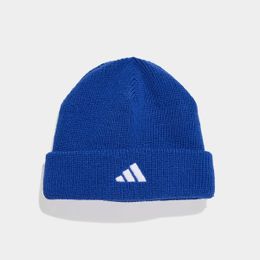 Beanie adidas Performance "LITTLE KIDS", Jungen, blau (royal blau), Obermaterial: 100% Polyacryl, M&uuml;tzen Beanie