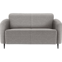 2-Sitzer Home Affaire "Marone", grau, B:140cm H:76cm T:90cm, Struktur fein 100% Polyester;Luxus-Microfaser weich 100% Polyester, Sofas