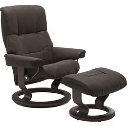 Relaxsessel stressless "Mayfair", braun (braun batick), B:79cm H:101cm T:73cm, Leder BATICK: BATICK ist ein leicht korrigiertes, durchgef&auml;rbtes und genarbtes M&ouml;belleder, bei dem die meisten Unebenheiten und Spuren in der Regel entfernt wurden.;Leder PALOMA: PALOMA ist ein durchgef&auml;rbtes Semianilin-M&ouml;belleder mit nat&uuml;rlicher Narbung.;ROHLEDER Stoff Q2 FARON: Ein fester zuverl&auml;ssiger Boucl&eacute; mit eine