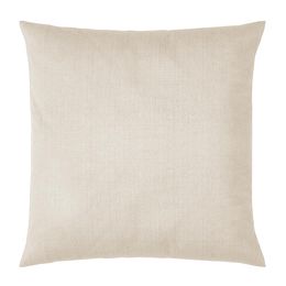Dekokissen Pad, B:40cm L:40cmsand, unifarben, Baumwolle, Dekokissen_Sitzkissen_Kissenh&uuml;llen, "Leda", 100% Baumwolle