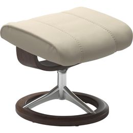 Fu&szlig;hocker stressless "Consul", beige (cream batick), B:54cm H:41cm T:39cm, Leder BATICK: BATICK ist ein leicht korrigiertes, durchgef&auml;rbtes und genarbtes M&ouml;belleder, bei dem die meisten Unebenheiten und Spuren in der Regel entfernt wurden.;Leder PALOMA: PALOMA ist ein durchgef&auml;rbtes Semianilin-M&ouml;belleder mit nat&uuml;rlicher Narbung.;ROHLEDER Stoff Q2 FARON: Ein fester zuverl&auml;ssiger Boucl&eacute; mit einem st