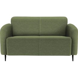 2-Sitzer Home Affaire "Marone", gr&uuml;n, B:140cm H:76cm T:90cm, Struktur fein 100% Polyester;Luxus-Microfaser weich 100% Polyester, Sofas