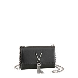 Valentino Handbags Umh&auml;ngetasche VALENTINO BAGS "DIVINA", Damen, Gr. B/H/T: 17cm x 11,5cm x 4cm, cannafucil, Lederimitat, Taschen Umh&auml;ngetasche, Handtasche Damen Tasche Damen Schultertasche Kettentasche