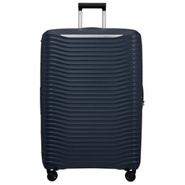 Hartschalen-Trolley Samsonite "UPSCAPE, verschiedene Gr&ouml;&szlig;en und Farben", Gr. B/H/T: 54cm x 81cm x 34cm 133 l, blau (blau nights), Polypropylen, gestreift, Koffer, Volumenerweiterung Reisegep&auml;ck Hartschalen-Koffer TSA-Zahlenschloss