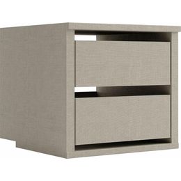Schubladeneinsatz Rauch "Zubeh&ouml;r f&uuml;r Rauch-Dreht&uuml;renschr&auml;nke ORANGE", beige (leinenoptik hell), B:48cm H:45cm T:50cm, Holzwerkstoff, Schubladeneins&auml;tze, Schubladeneinsatz, Breite 48 cm, Tiefe 50 cm, 2 Schubladen mit Selbsteinzug und D&auml;mpfung