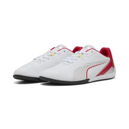 Sneaker Puma "Scuderia Ferrari HP Drift Cat 11 Sneakers Erwachsene", Damen, Gr. 45, wei&szlig;, Obermaterial: Textil, Synthetik, Leder; Futter: Textil; Innensohle: Textil; Laufsohle: Gummi, Schuhe Sneaker