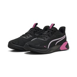 Trainingsschuh Puma "Disperse XT 4 Trainingsschuhe Erwachsene", Damen, Gr. 42.5, schwarz sea glass pink pixel blau, Obermaterial: Synthetik, Textil; Futter: Textil; Innensohle: Textil; Laufsohle: Synthetik, Gummi, Schuhe