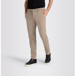 Chinohose MAC "Driver", Damen, Gr. 38, L&auml;nge 34, beige (dune beige), Web, Obermaterial: 89% Baumwolle, 8% Polyester, 3% Elasthan, unifarben, figurumspielend kn&ouml;chellang, Hosen Chinohose, mit Stretch