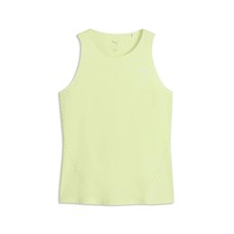 Puma Damen Trainingsshirt "RUN CLOUDSPUN Lauftanktop Damen"apple spritz gr&uuml;n, Gr. L, Obermaterial: 94% Polyester, 6% Elasthan, Shirts