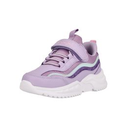 Sneaker ZIGZAG "Lassis", M&auml;dchen, Gr. 32, lila (helllila), Polyurethane, Schuhe Sneaker, mit praktischem und einfachem Klettverschluss