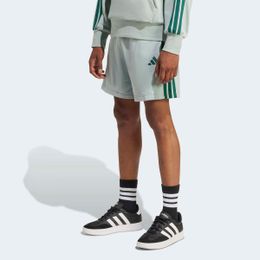 Shorts adidas Sportswear "M 3S FT SHO", Herren, Gr. XL, N-Gr, wonder sage, collegiate gr&uuml;n, normal, gr., Obermaterial: 55% Baumwolle, 36% Polyester, 9% Viskose, Hosen Shorts, f&uuml;r Laufaktivit&auml;ten und sportliche Anl&auml;sse, mit Kordelverschluss