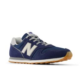 Sneaker New Balance "373", Herren, Gr. 42,5, blau (nb navy), Leder, Synthetik, Schuhe Sneaker