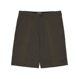 2-in-1-Shorts Billabong "Crossfire", Herren, Gr. 33ML, grau (asphalt), Obermaterial:64% Microfaser, 22% Walkfrottier, 8% Elasthan, 6% Polyamid;, Hosen