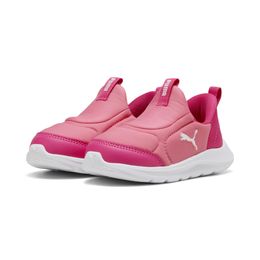 Sneaker Puma "Fun Racer 2 SLIPTECH&trade; Schuhe Kinder", Kinder, Gr. 25, wei&szlig; (magic rose wei&szlig; pink), Obermaterial: Textil, Synthetik; Futter: Textil; Innensohle: Textil; Laufsohle: Synthetik, Schuhe Sneaker