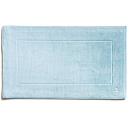 M&ouml;ve Badematte M&Ouml;VE "Superwuschel" Gr. 1, blau (aquamarine), H:8mm, Baumwolle, Badematten, Badematte