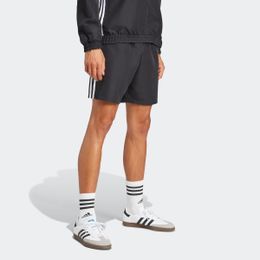 Trainingsshorts adidas Performance "TIRO 25 ESSENTIALS WOVEN", Herren, Gr. S, N-Gr, schwarz-wei&szlig; (schwarz, wei&szlig;), Obermaterial: 100% Polyester, Hosen