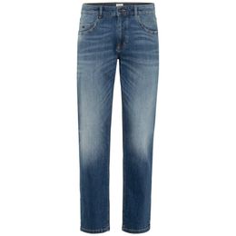 5-Pocket-Jeans Camel Active "WOODSTOCK", Damen, Gr. 31, L&auml;nge 32, blau (indigo), Denim/Jeans, Obermaterial: 85% Baumwolle, 13% Polyester, 2% Elasthan, bequem lang, Jeans 5-Pocket-Jeans, mit Stretch