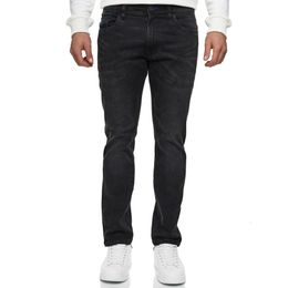 Regular-fit-Jeans INDICODE "INCoil", Herren, Gr. 30, L&auml;nge 32, schwarz, Denim/Jeans, Obermaterial: 77% Baumwolle, 21% Polyester, 2% Elasthan, Abriebeffekte, regular fit kn&ouml;chellang, Jeans, Baumwollmischung, regular fit
