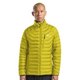 Funktionsjacke Jack Wolfskin "ROUTEBURN PRO INS JKT M", Herren, Gr. L (52), chartreuse, Obermaterial: 100% Polyester; Futter: 100% Polyester; F&uuml;llung: 100% Polyester, Jacken Funktionsjacke