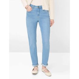 5-Pocket-Jeans Brax "Style CAROLA", Damen, Gr. 42L (84), Langgr&ouml;&szlig;en, hellblau, Denim/Jeans, 96% Baumwolle, 4% Elasthan, Jeans 5-Pocket-Jeans