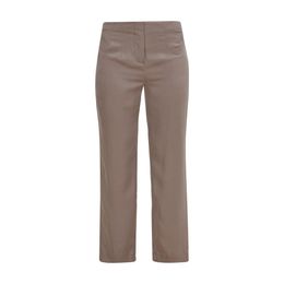 comma, COMMA Bundfaltenhose Damen Gr&ouml;&szlig;e 44 taupe