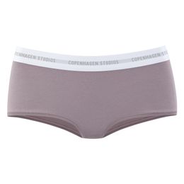 Panty Copenhagen Studios, Damen, Gr. L (40), mauve, Single Jersey, Obermaterial: 50% Modal (TENCEL&trade;), 45% Baumwolle, 5% Elasthan (LYCRA), unifarben mit Farbeinsatz, k&ouml;rpernah, Unterhosen Panty, mit weichem Logobund und aus elastischer Baumwoll-Modal-Qualit&auml;t