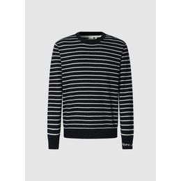 Pepe Jeans Pullover Herren Gr&ouml;&szlig;e S schwarz / wei&szlig;