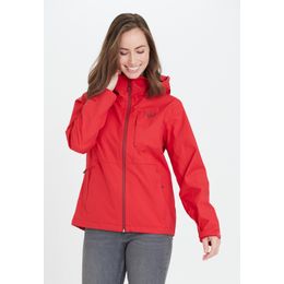 Softshelljacke WHISTLER "Osbourne", Damen, Gr. 40, rot, 100% Polyester, unifarben, normal, ohne Ausschnitt, Jacken Softshelljacke, aus wind- und wasserdichtem Material