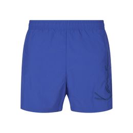 Badeshorts Karl Kani "Karl Kani Herren KM-SW011-092-11 Signature Swim Shorts", Herren, Gr. S, US-Gr&ouml;&szlig;en, blau, 100% Polyimid, Badehosen Badeshorts