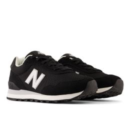 Sneaker New Balance "515", Damen, Gr. 37,5, schwarz, Leder, Synthetik, Schuhe Sneaker